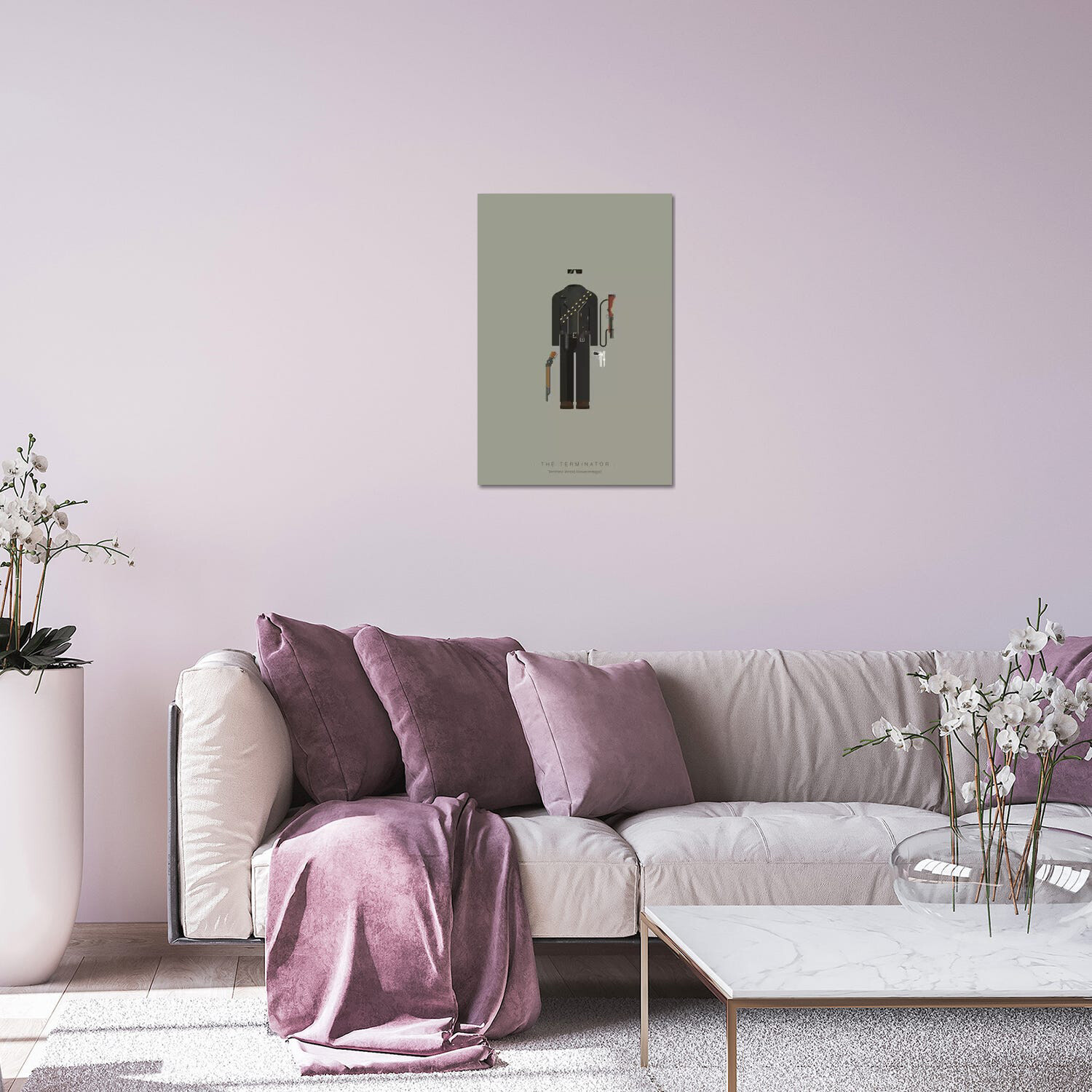 The Terminator Print on Acrylic Glass // Fred Birchal (16"W x 24"H x 0. ...