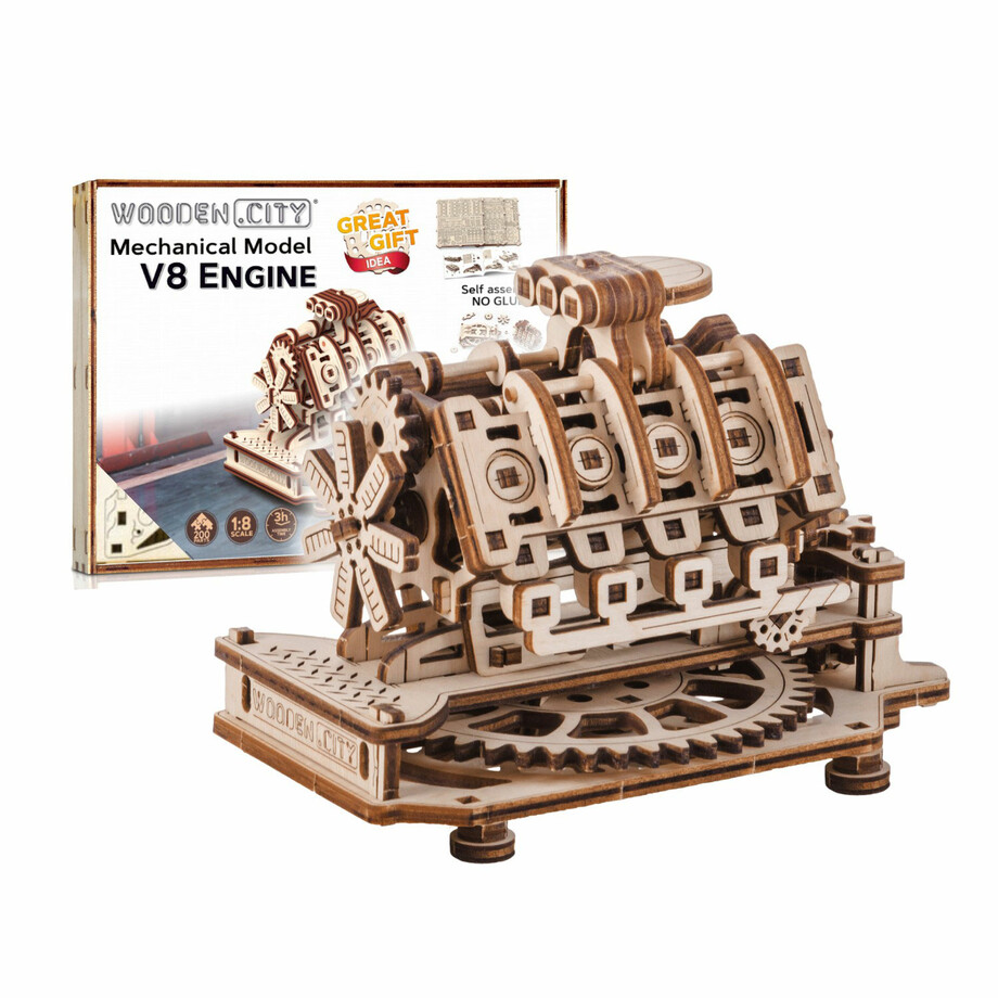 WOODEN.CITY - Kinetic Construction Sets - Touch of Modern