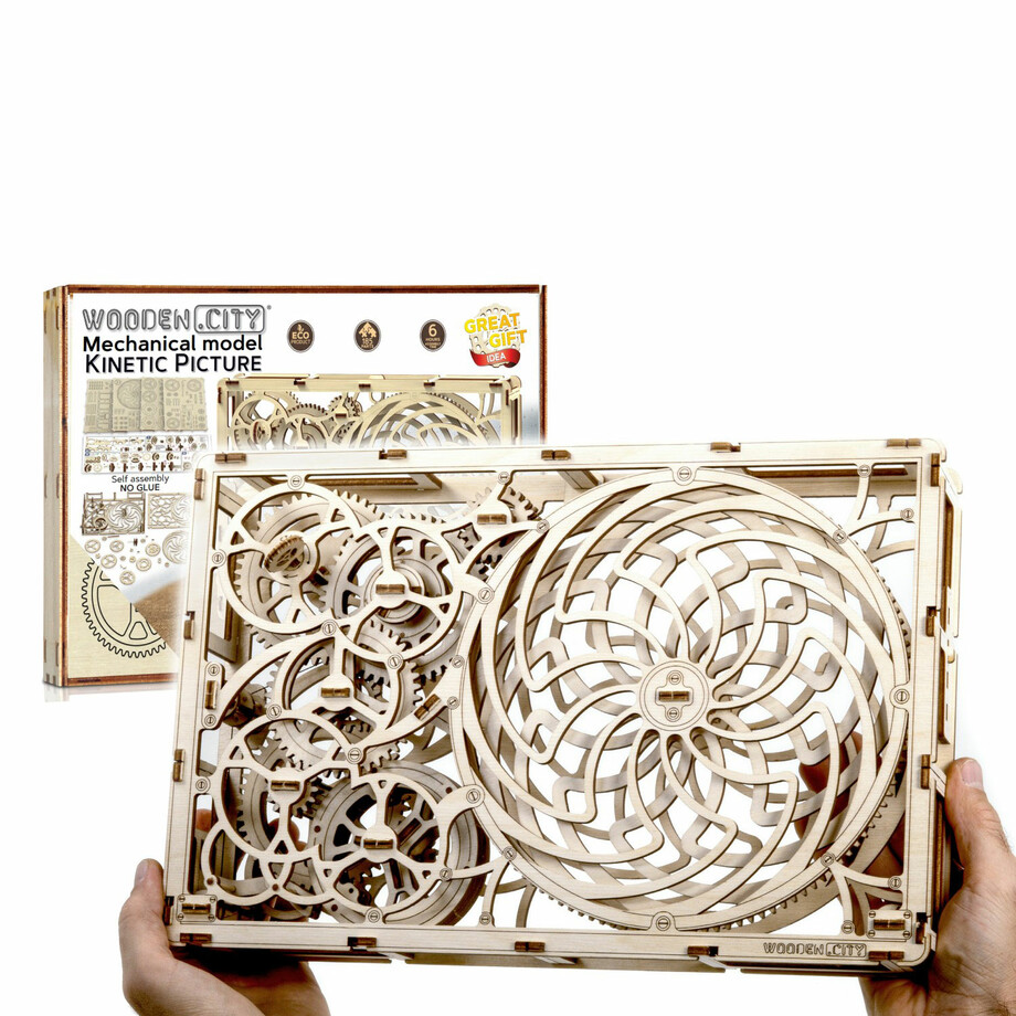 WOODEN.CITY - Wooden Kinetic Construction Sets - Touch of Modern