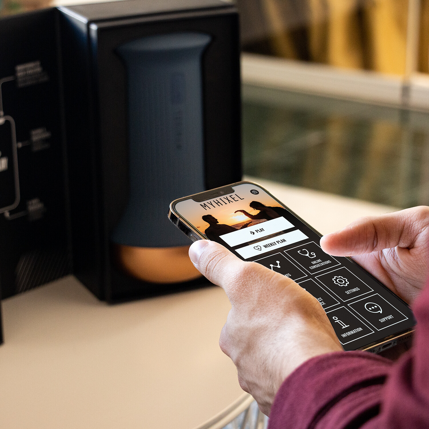 MYHIXEL CONTROL // MYHIXEL II DEVICE + PLAY PROGRAM - MyHixel - Touch ...