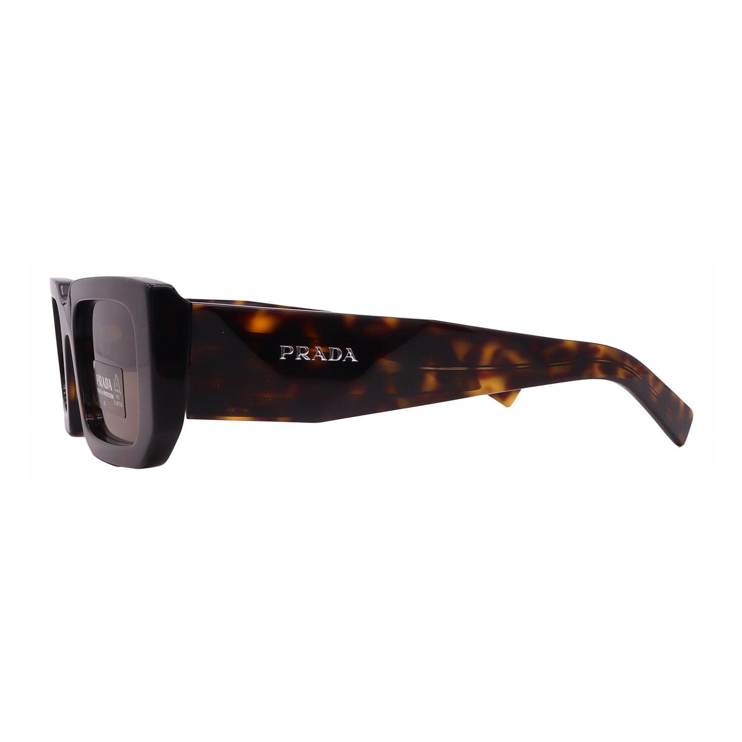 Mens Pr06ys 2au8c1 Sunglasses Tortoise Dark Brown Prada Designer Sunglasses Touch Of Modern