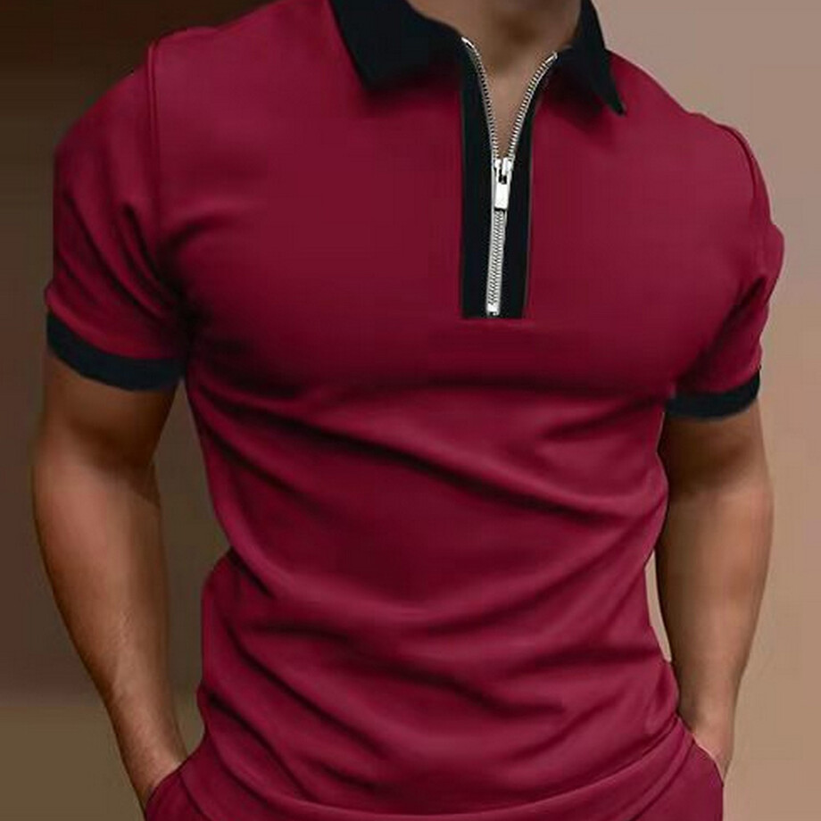 Newvay Quarter Zip Polos - Laid Back Style You'll Love - Touch of Modern