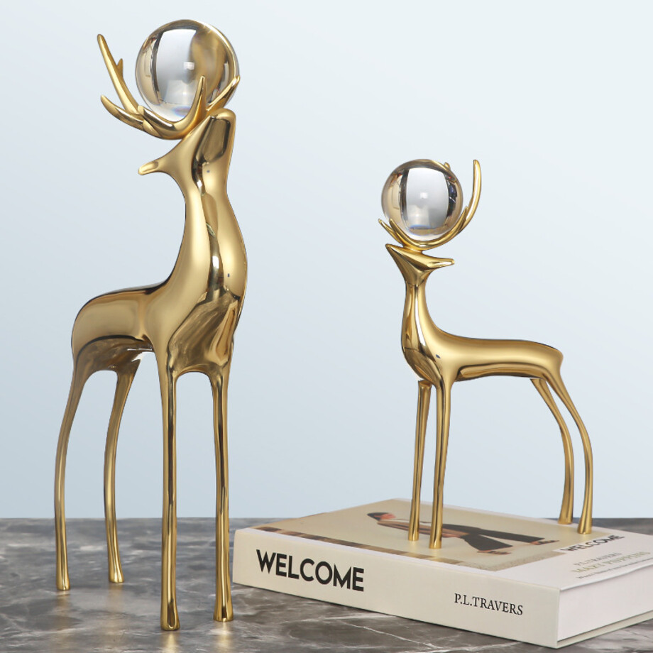 Reindeer Sculptures - Tis The Season To Sparkle - Touch of Modern