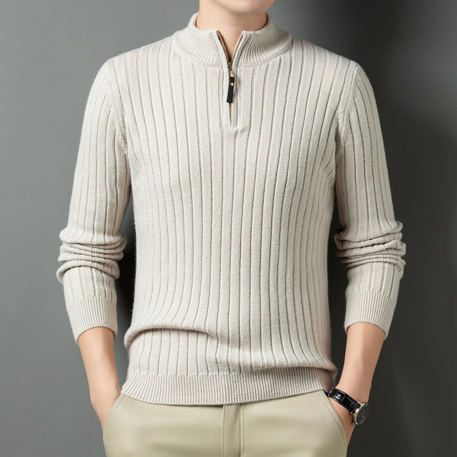 Celino 1/4 Zip Sweaters - Hands Way Up For 1/4 Zips - Touch of Modern