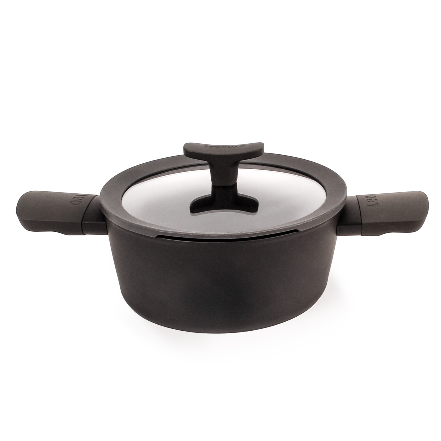 BergHOFF Leo 10pc Non-stick Cookware Set // Black - Leo 10-Piece ...