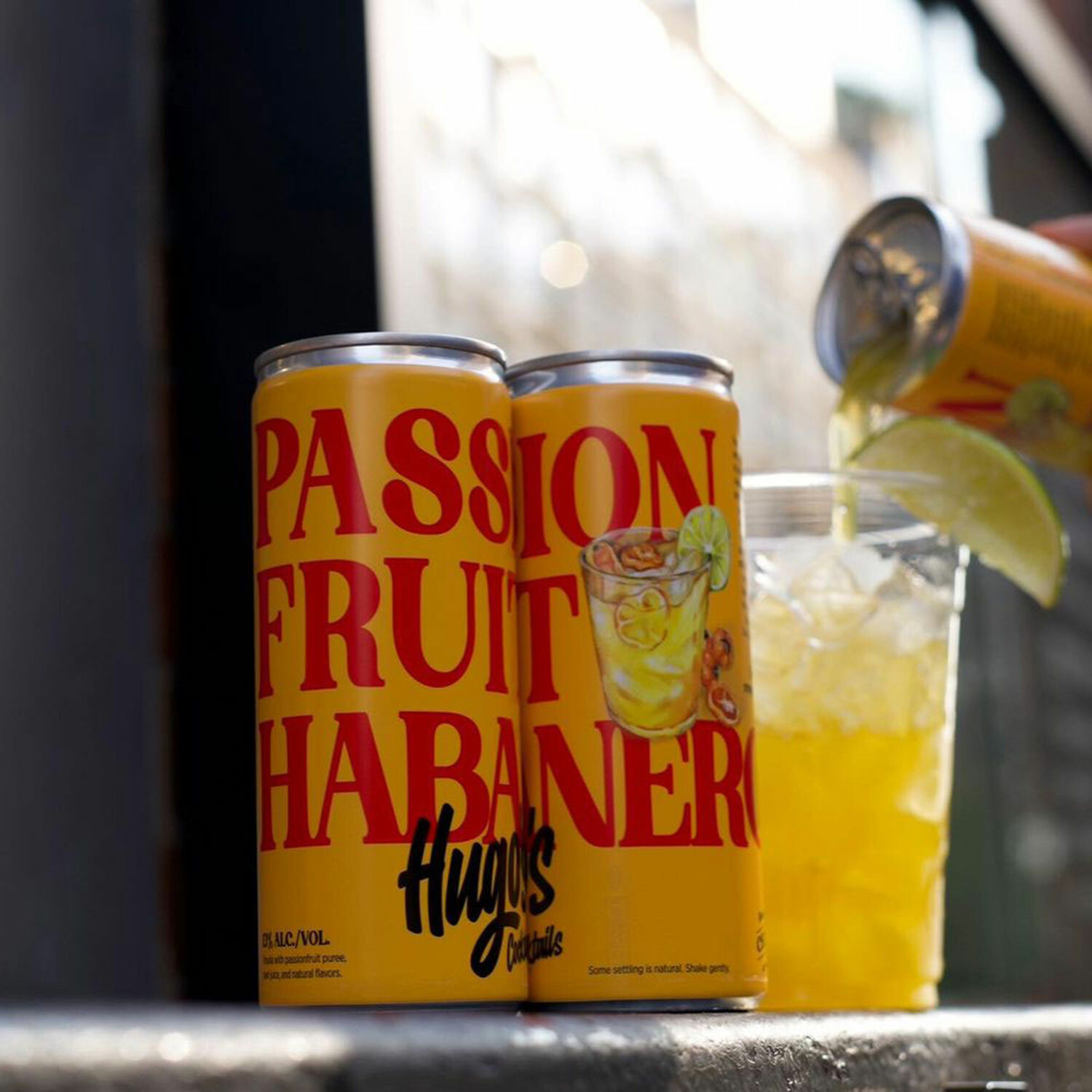 Hugos Cocktails Passion Fruit Habanero Margarita 12 Pack Hugos Cocktails™ In A Can