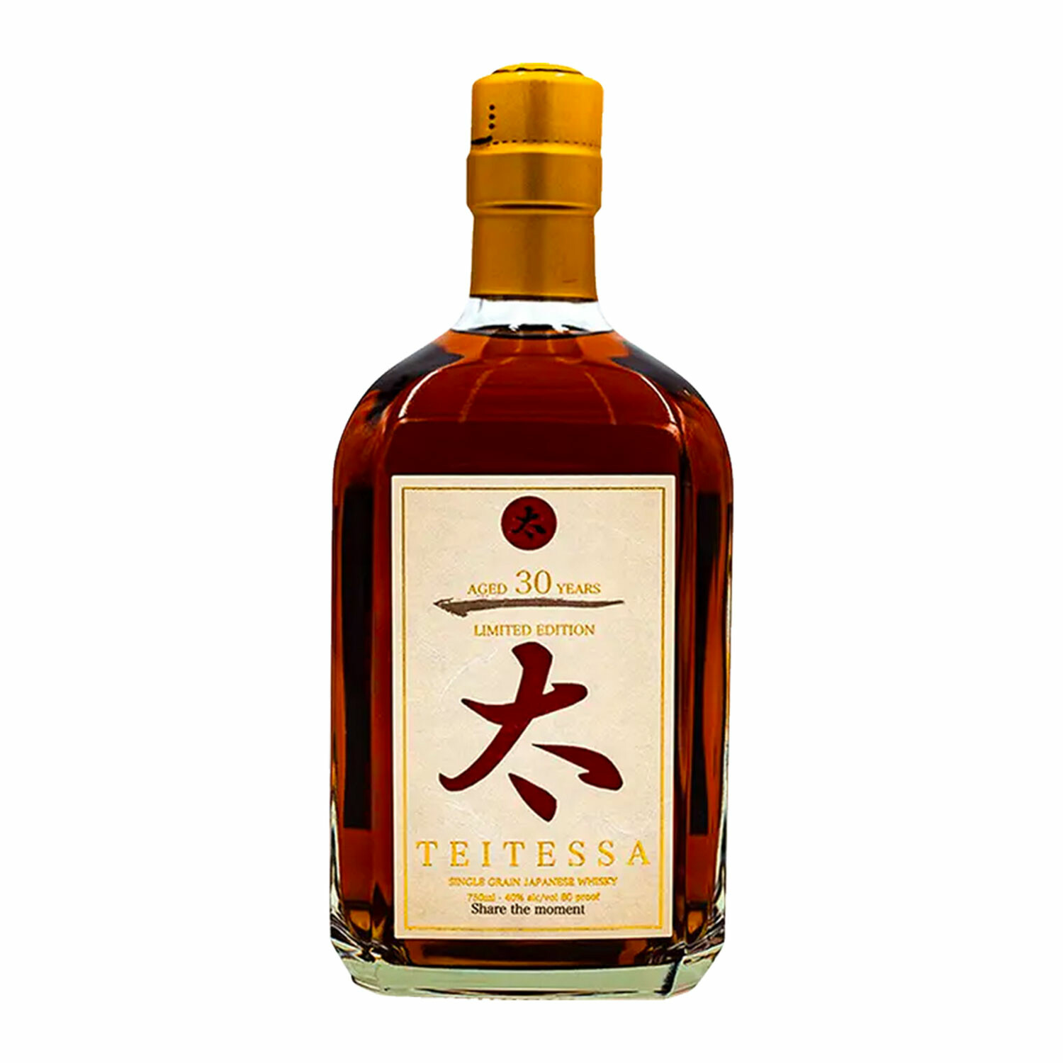 Teitessa Single Grain Japanese Whisky // Limited Edition // 30 Year ...