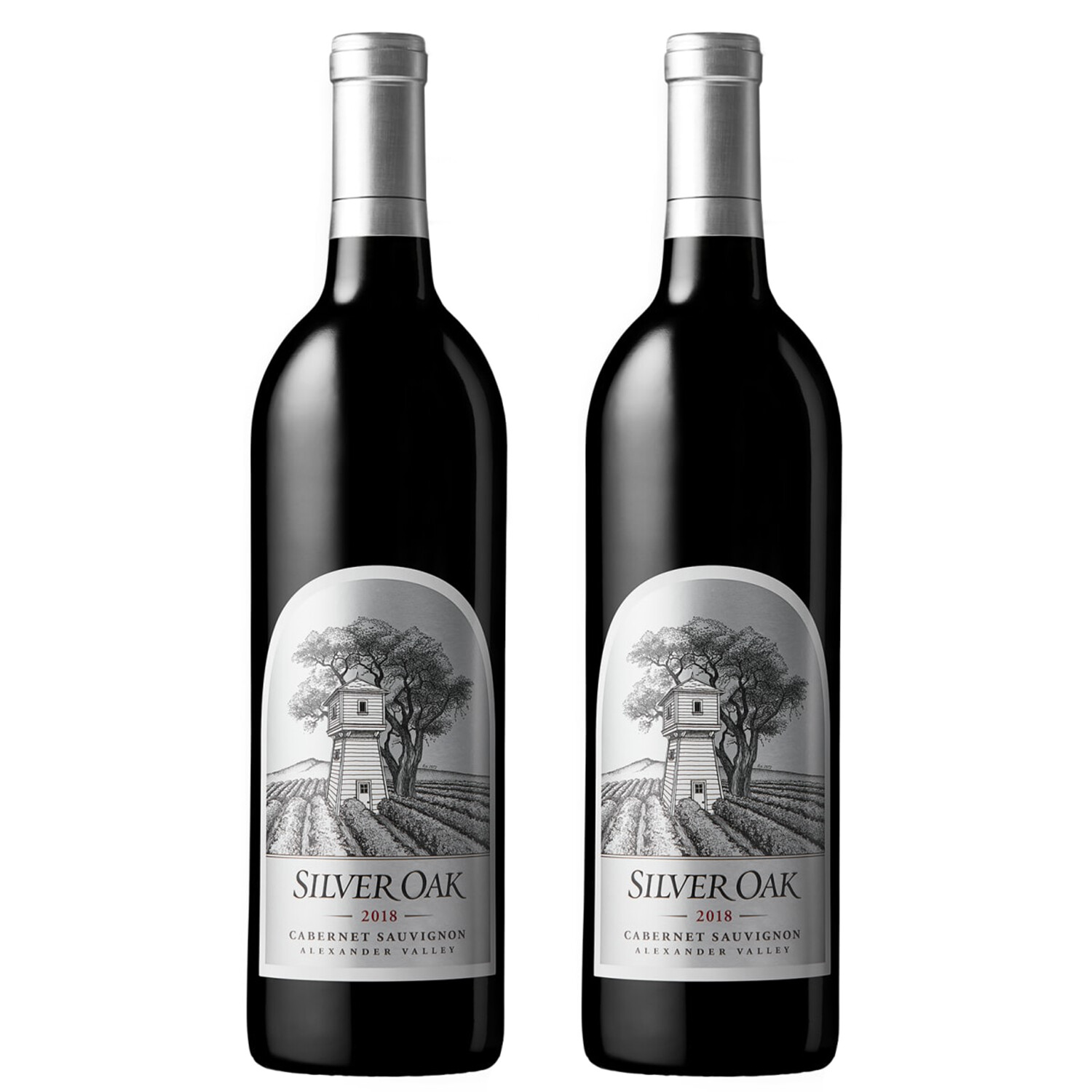 Silver Oak Alexander Valley Cabernet Sauvignon 2018 Vintage // 2 ...