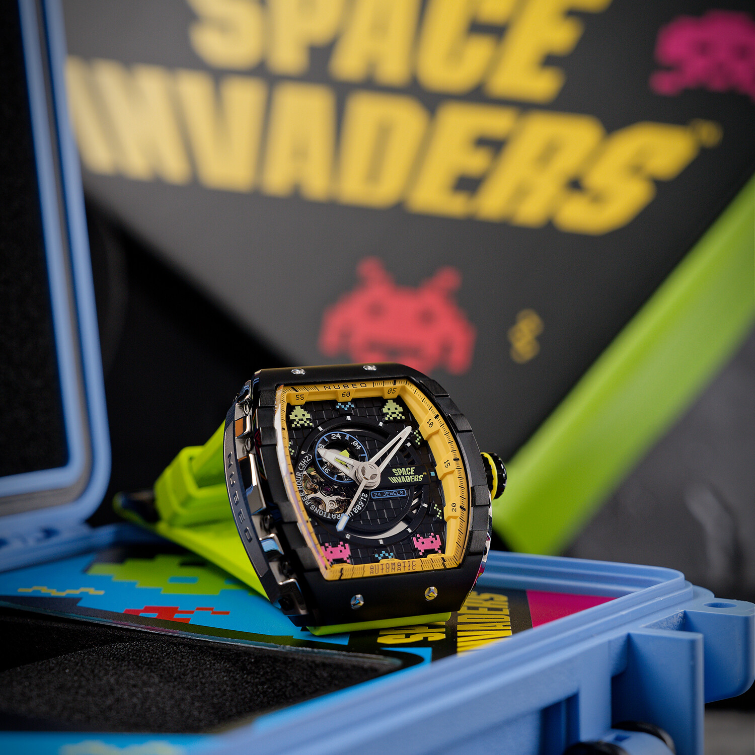Nubeo Magellan Space Invaders LE Automatic // NB-6047-SI-01 - Nubeo ...