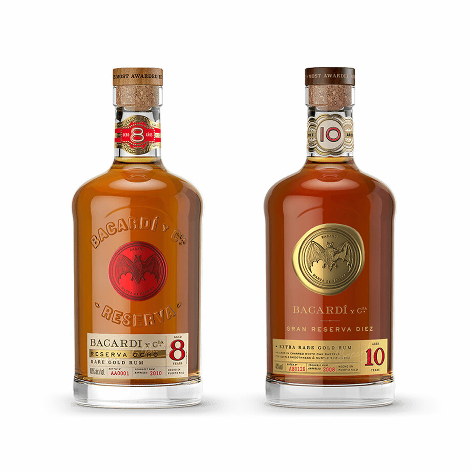 Bacardi Aged Rums - Exquisite Flavor - Touch of Modern