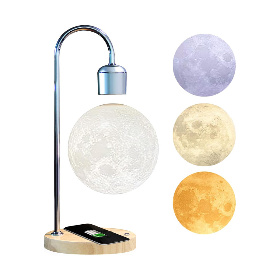Floatidea: Floating Moon Light & Charger - Rest By The Light Of The ...