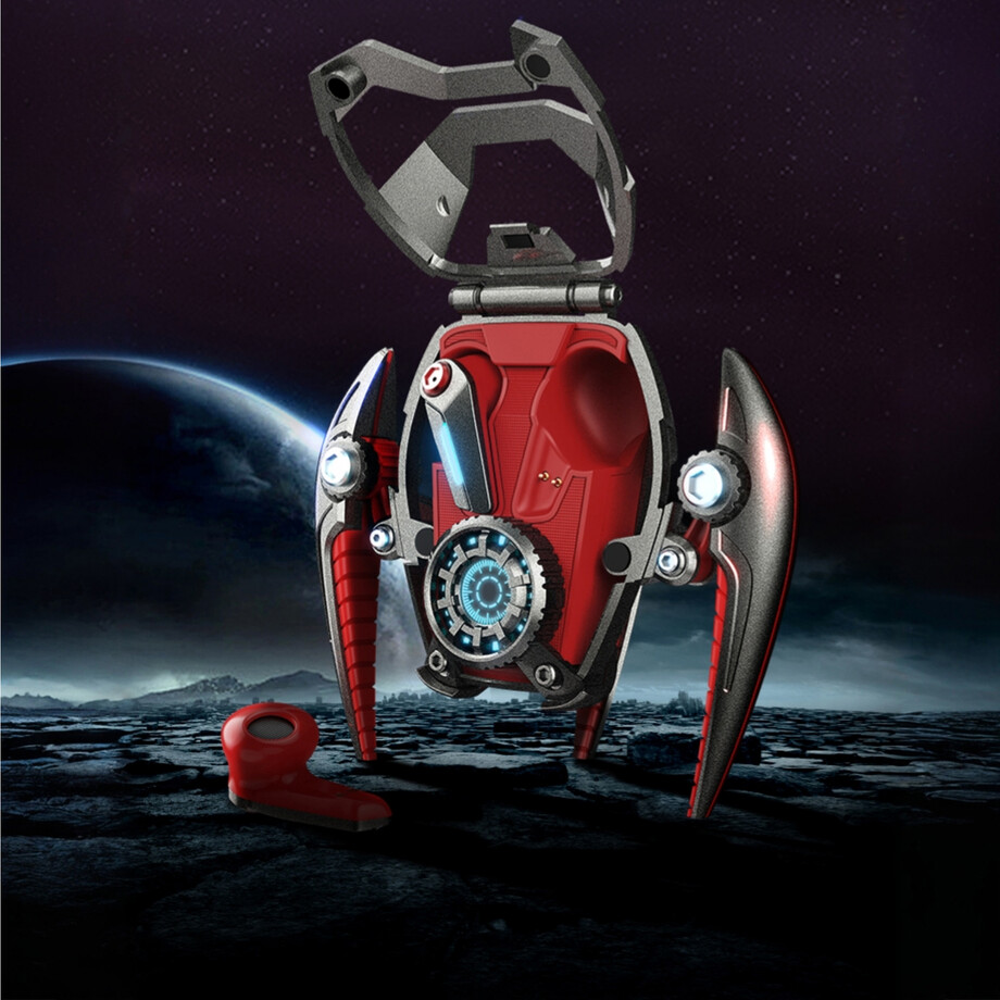 Mecha Headphones & Speakers - Bluetooth Function With Futuristic Vibes ...