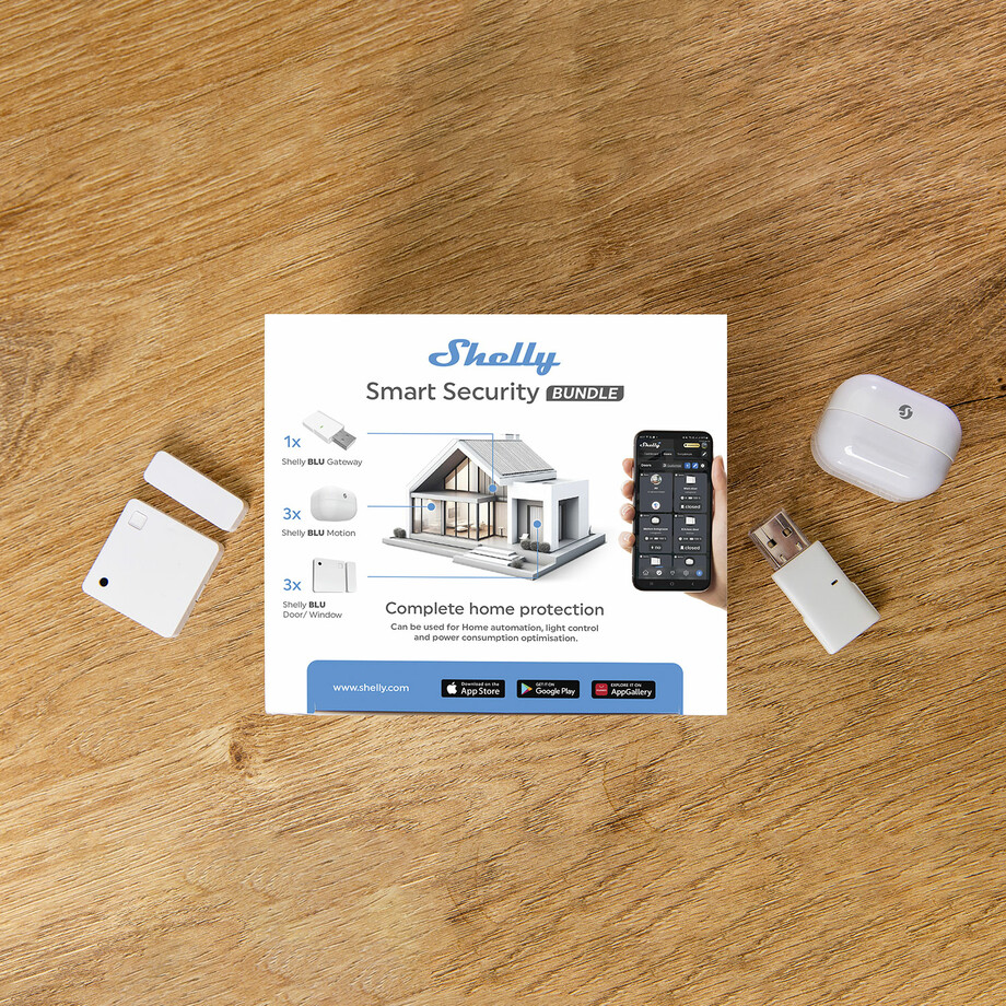 Shelly Smart Security Bundles - Stay Safe, Be Smart - Touch of Modern