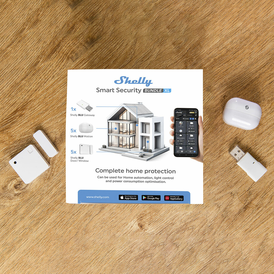 Shelly Smart Security Bundles - Stay Safe, Be Smart - Touch of Modern