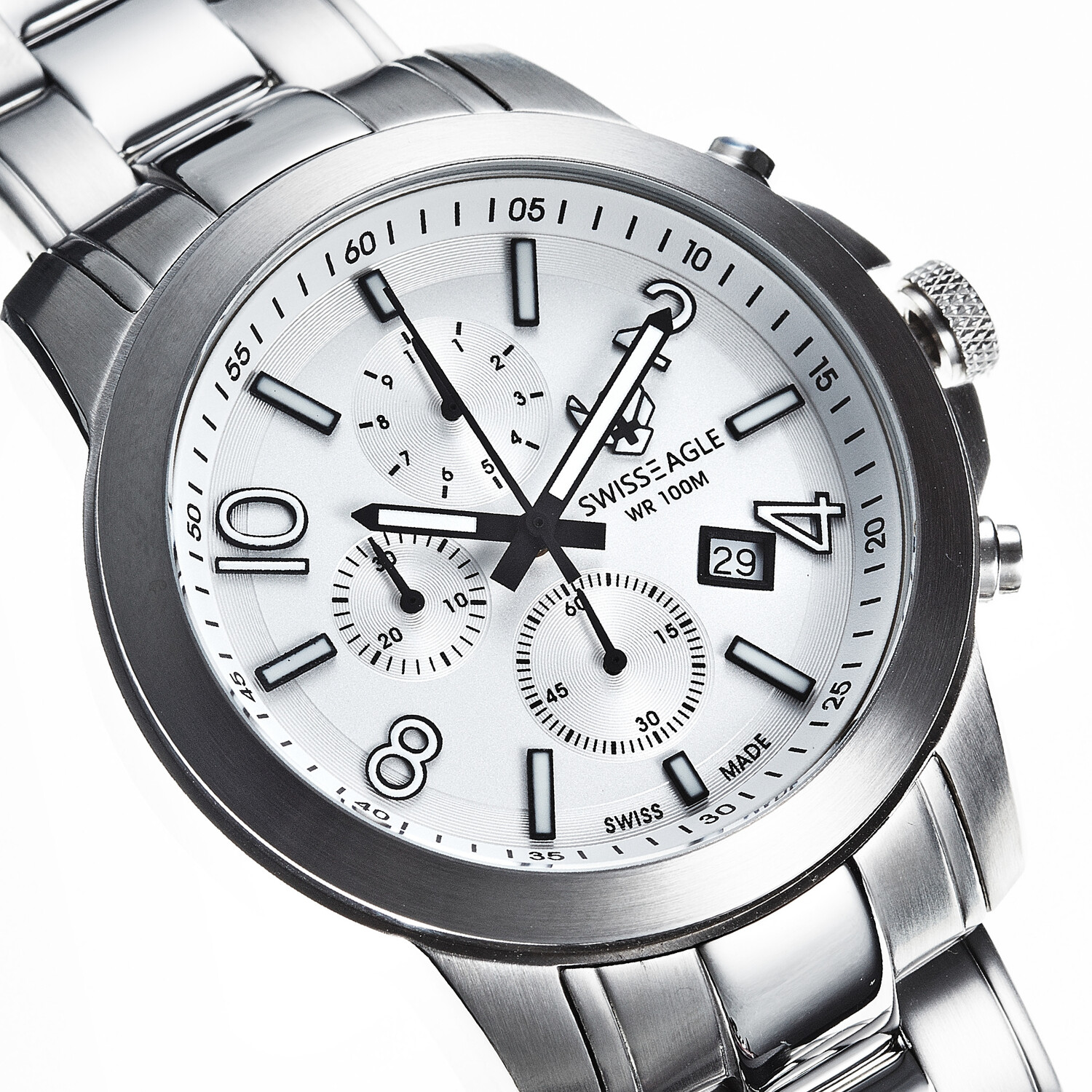 Swiss Eagle Weisshorn Chronograph Quartz // SE-9054-22 - Swiss Eagle ...