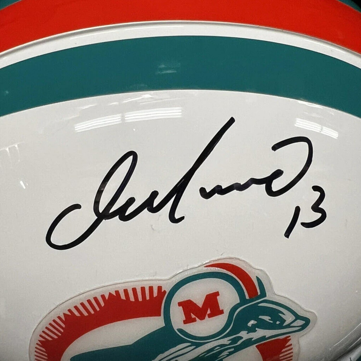 Dan Marino // Miami Dolphins // Autographed Authentic Helmet - Sports ...