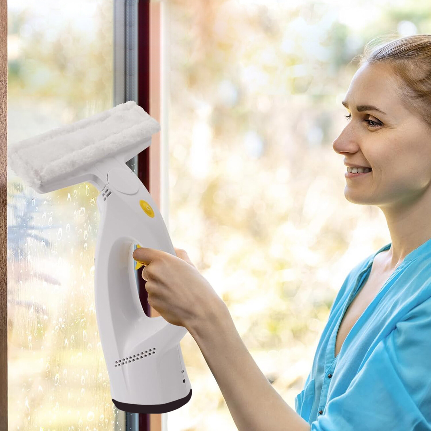 3-in-1 Electric Window Vacuum Squeegee - 3-in-1 Window Vacuum Squeegee ...