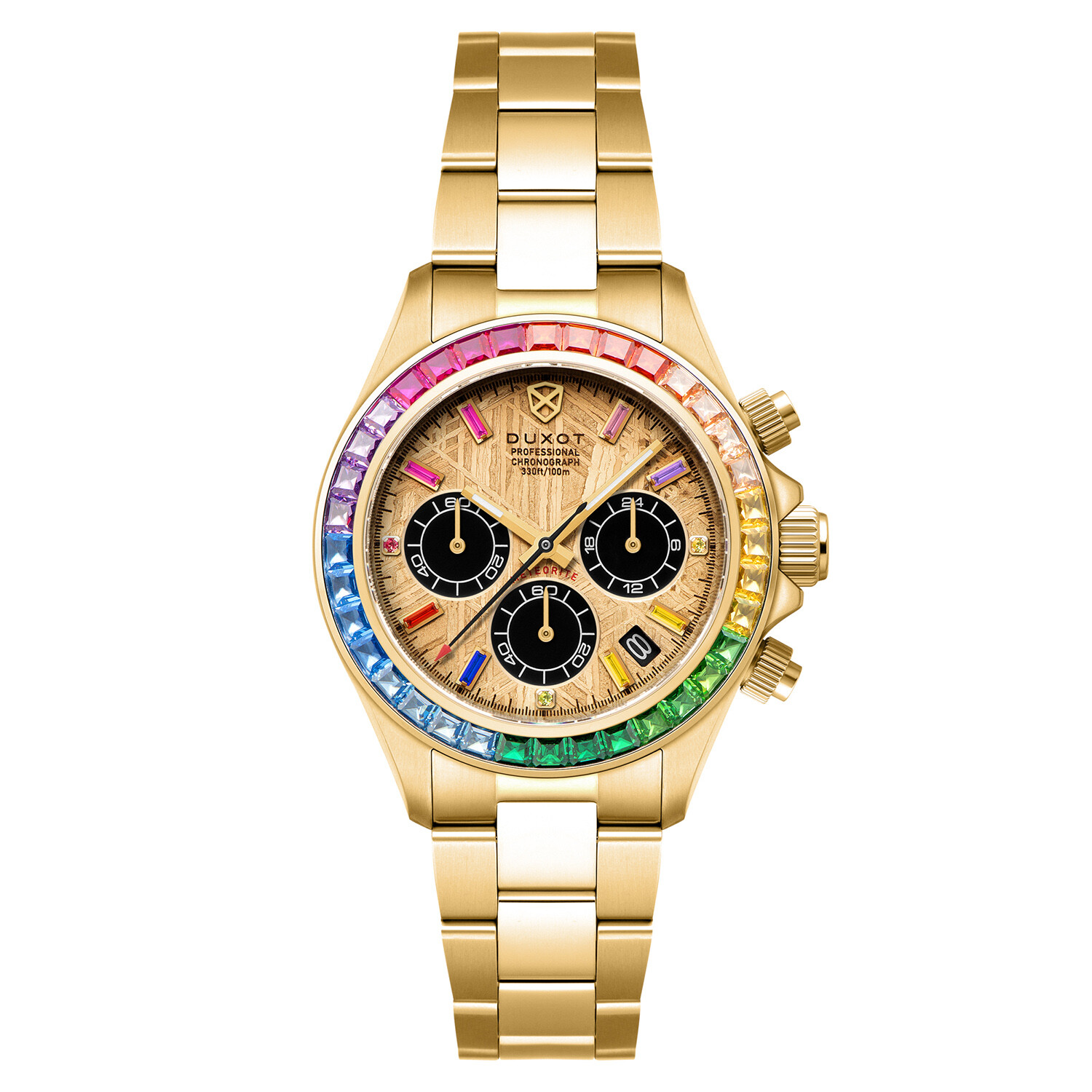 Duxot Accelero Meteorite Chronograph Limited Edition Quartz // DX-2071-33 - Duxot - Touch of Modern