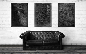 Grand Image Art - Urban Map Prints - Touch of Modern