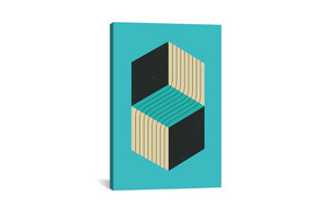 Jazzberry Blue - Abstract Art on Canvas - Touch of Modern