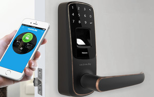 U-tec Inc. - Bluetooth Enabled Fingerprint & Touchscreen Smart Lock ...