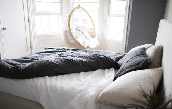 Olive Wren - Sophisticated French Linen Bedding - Touch of Modern