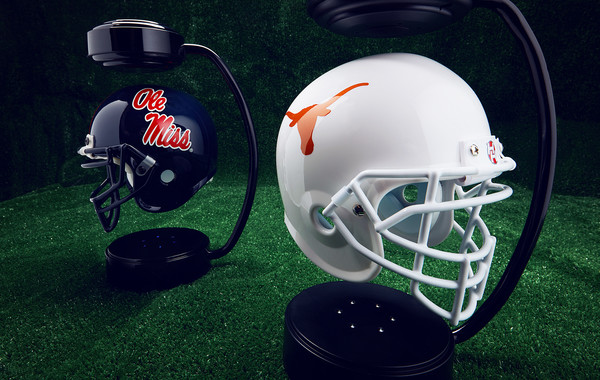 Hover Helmets - Levitating NCAA Displays - Touch of Modern
