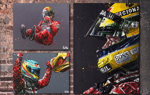 Paul Oz - Canvases From F1's Official Artist - Touch of Modern