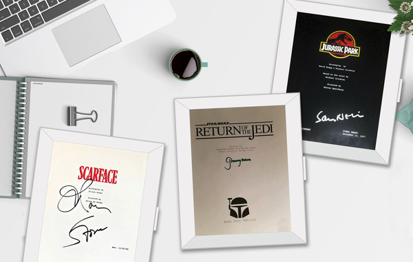 Hollywood Scripts - Autographed TV + Film Collectibles - Touch of Modern