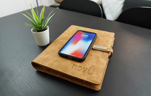 Novo - Smart Wireless Charging Notebook - Touch of Modern