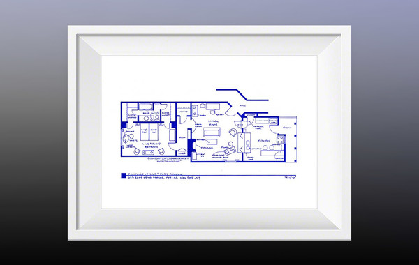 Fantasy Floorplans - Pop Culture Blueprint Art - Touch of Modern