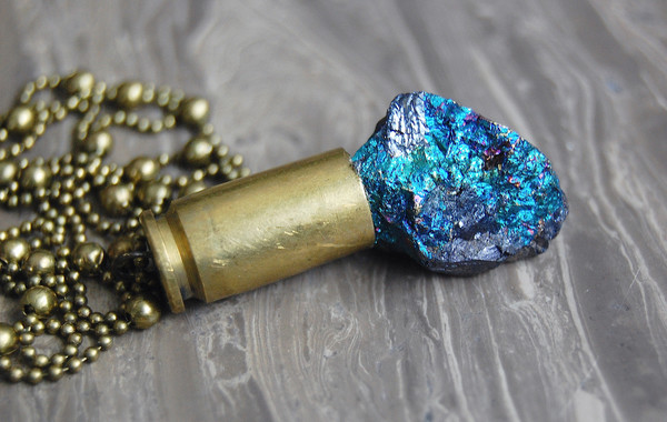 Bashful Owl - Raw Crystal Jewelry - Touch of Modern