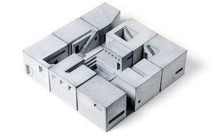 Material Immaterial Studio - Miniature Concrete Homes - Touch of Modern
