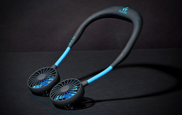 Blueberry - Wearable Wireless Neck Fans - Touch of Modern