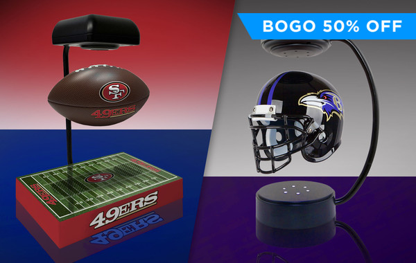Hover Helmets - Levitating NFL Helmets & Speakers - Touch of Modern