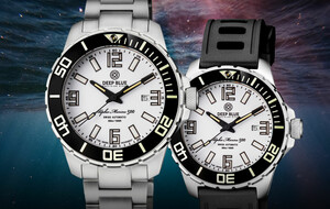 Deep Blue - Tough Tritium Dive Watches - Touch of Modern