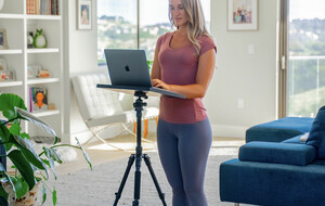 Intension Design - Portable Tripod Standing Desk - Touch of Modern