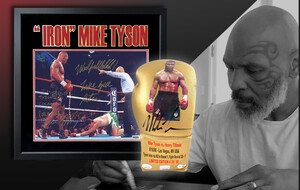 Mike Tyson - Hand Signed By The Baddest - Touch of Modern