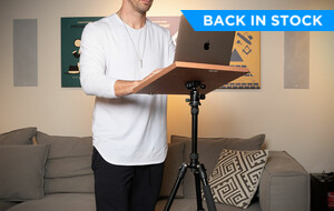 Intension Design - Portable Tripod Standing Desk - Touch of Modern