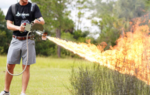 Pulsefire® LRT - Wearable Long Range Flamethrower - Touch of Modern