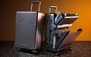 Barmes Design Modular Suitcase - Built For Digital Nomads - Touch of Modern