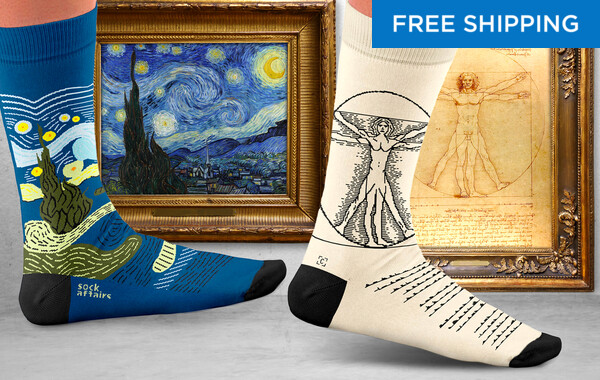 Sock Affairs - Fine Art For Your Feet - Touch of Modern