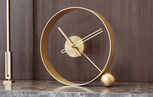 Endless - Handcrafted Minimalist Desk Clock - Touch of Modern