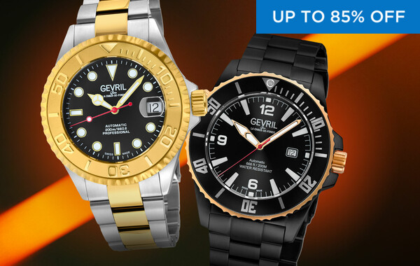 Gevril Timepieces - Distinctive Style, Swiss Precision - Touch of Modern