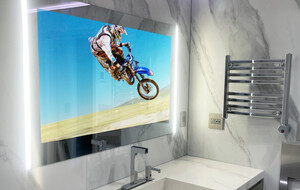 The Magic Mirror TV - Mirror & Waterproof HD TV - Touch of Modern