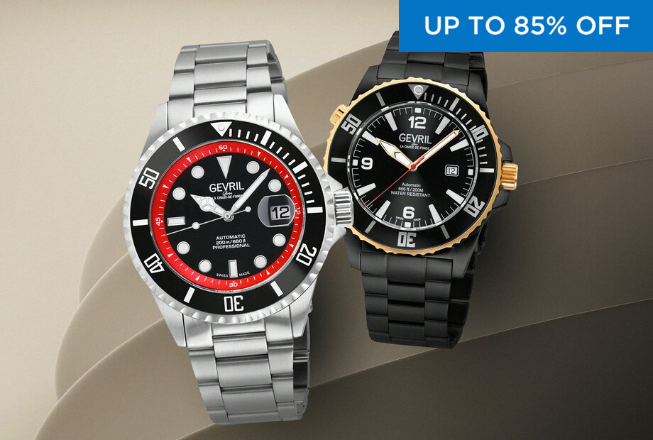 Gevril Timepieces - Distinctive Style, Swiss Precision - Touch of Modern
