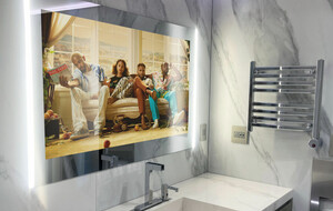 The Magic Mirror TV - Mirror & Waterproof HD TV - Touch of Modern