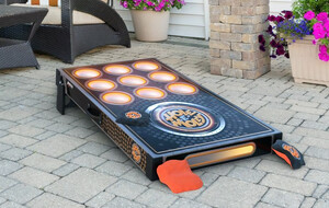 Hole-E-Moley 9-in-1 Light-up Cornhole - Bring Home Lit Arcade Fun ...